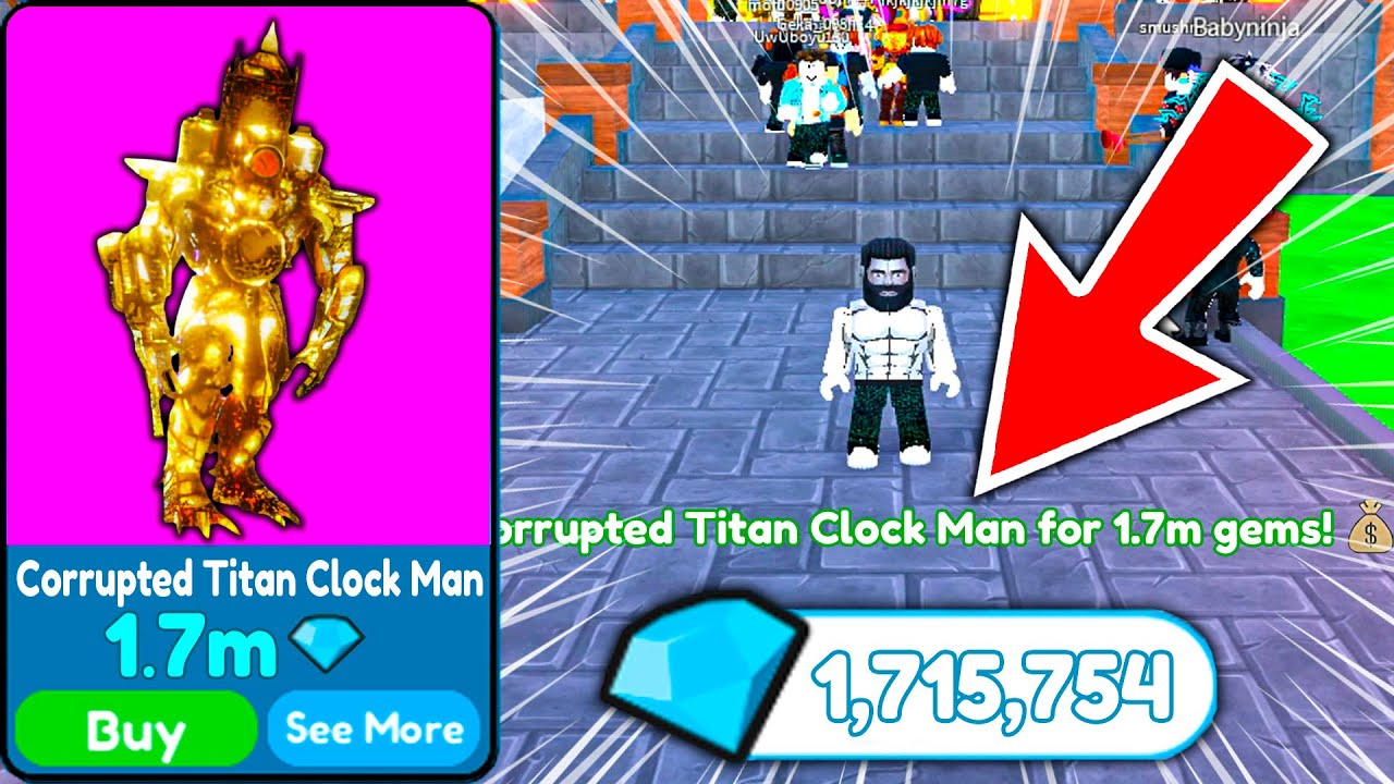😨OMG!!!😨 I SOLD CORRUPTED TITAN CLOCK MAN FOR 💎1.7M GEMS💎 Toilet Tower ...