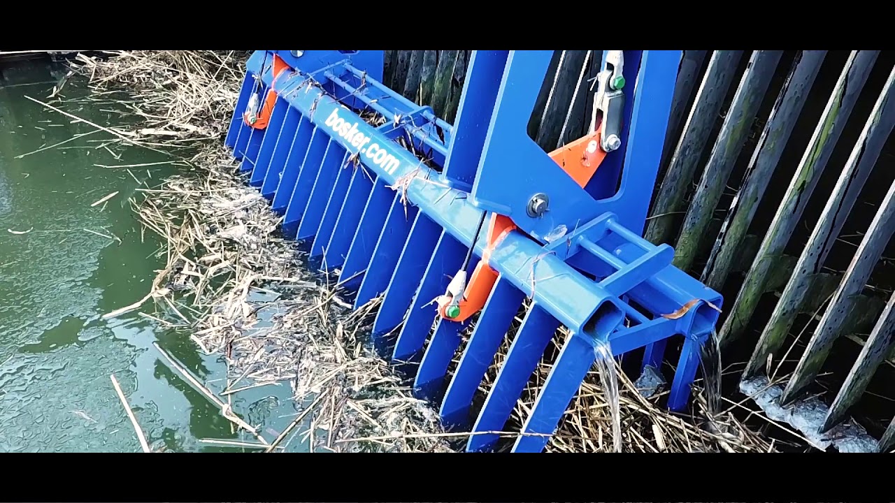 Bosker BTM1000 mechanische reiniger - YouTube