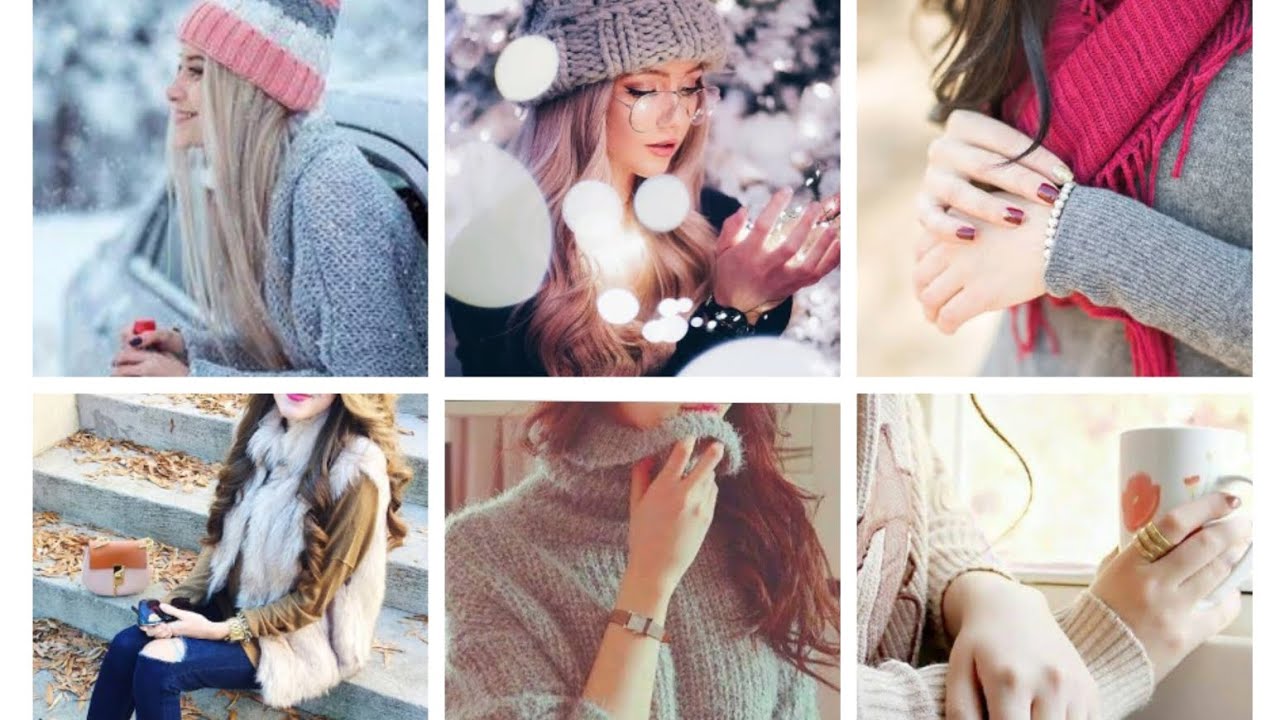 New latest beautiful winter dpz for profile|| #2023 stylish dpz - YouTube