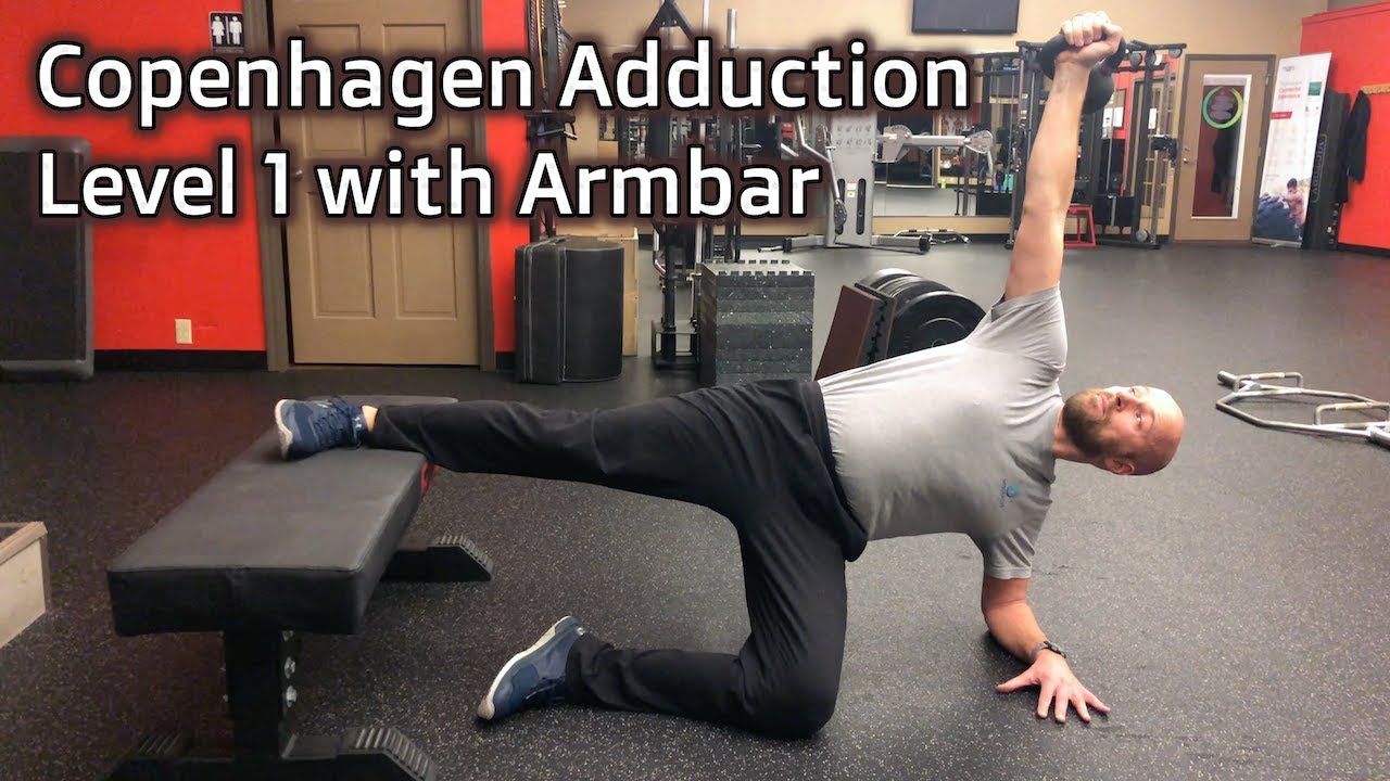Copenhagen Adduction Level 1 with Armbar - YouTube