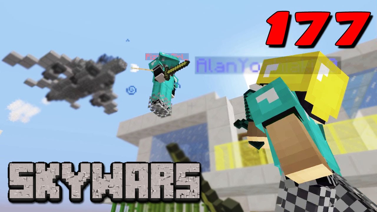 MINECRAFT TEAM SKYWARS #177 - Grandes Partidas mas o Hack atrapalhou ! - YouTube