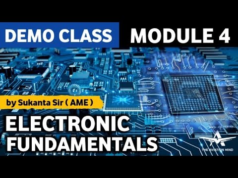 DGCA AME Module 4 | Electronic Fundamentals | Live Demo Class | The Aviation Mind App - YouTube