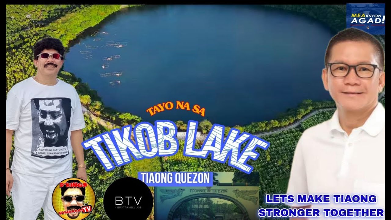 Tara sa Tikob lake ng TIAONG QUEZON - YouTube