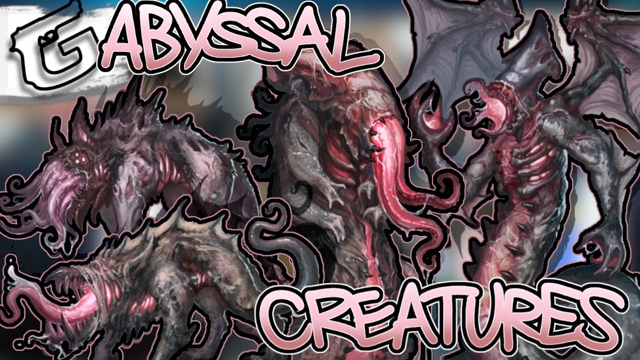 A Look at ABYSSAL CREATURES! The progress so far! - RuneScape 3 - YouTube