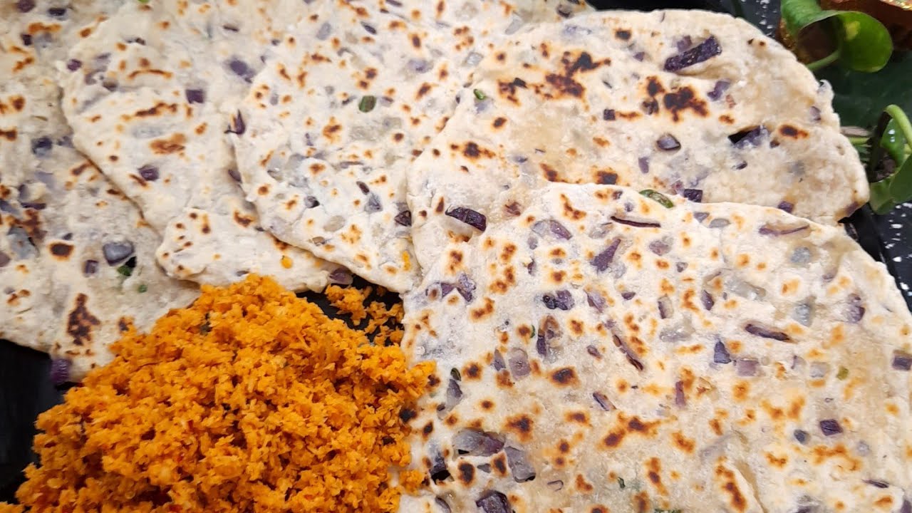 All purpose flour roti (spicy) - YouTube