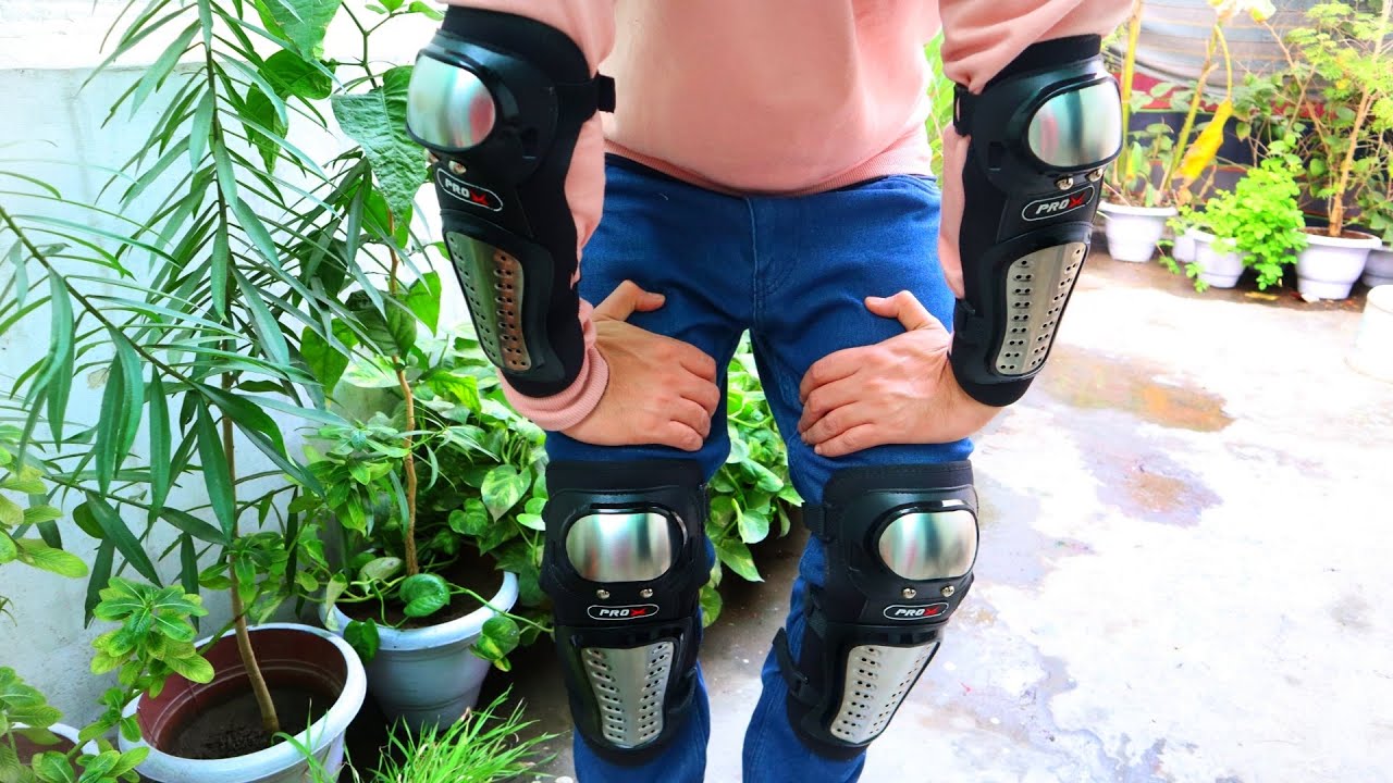 Best SS Elbow And Knee Guard For Motovlogger Biker Rider - YouTube
