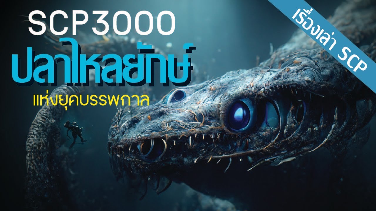 เรื่องเล่า SCP3000 ปลาไหลยักษ์แห่งยุคบรรพกาล หนึ่งในสัตว์ทะเลที่มีขนาด ...