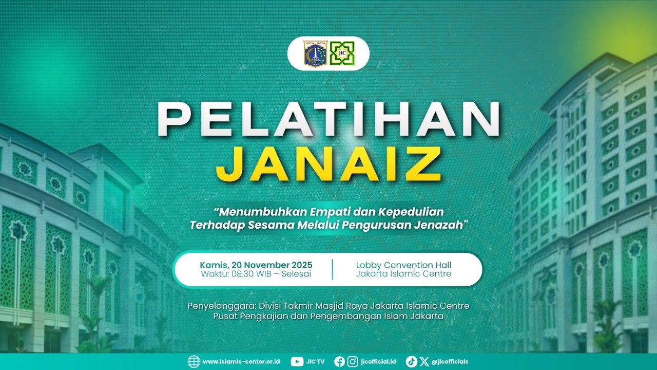 🔴 PELATIHAN JANAIZ - YouTube