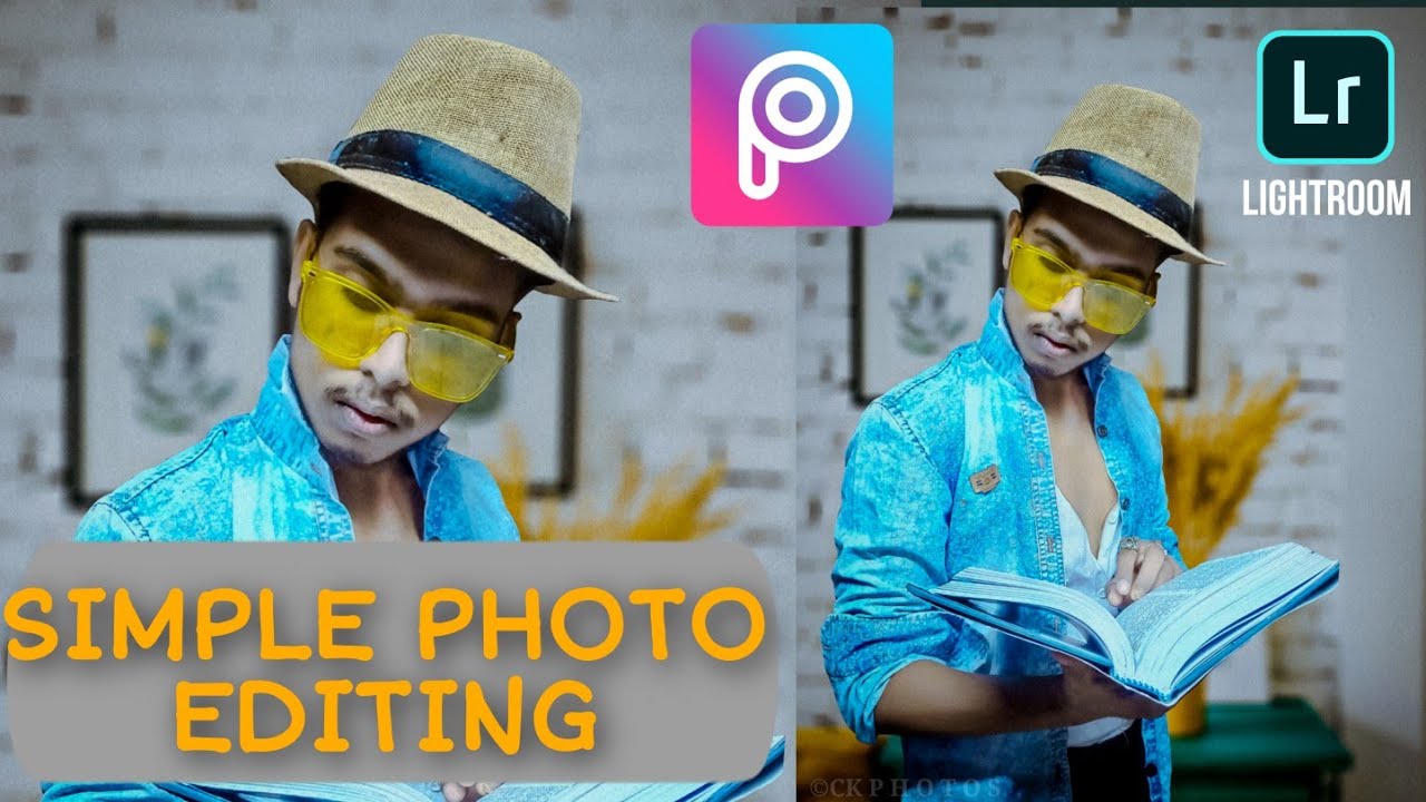 SIMPLE PHOTO EDITING || Book Concept Photo Editing Tutorial || Best ...