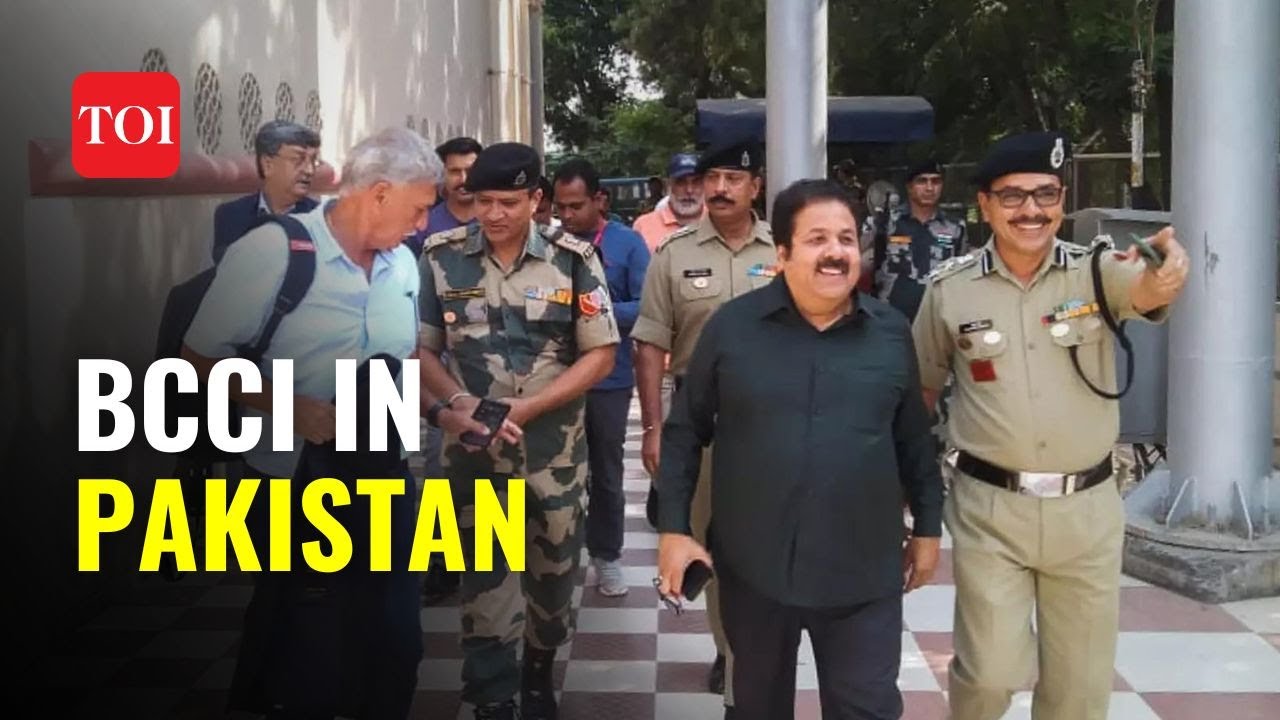 BCCI Delegation Touches Down in Pakistan for Asia Cup 2023 - YouTube