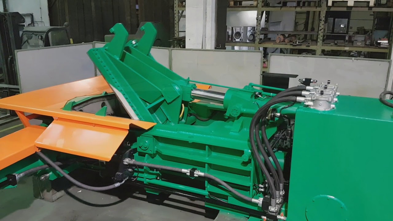 EKOP Scrap Metal Baler / Schrottpresse / Metallpresse / Presses a ...