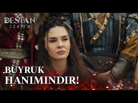 Alpagu Han yetkilerini Akkız'a emanet ediyor! - Destan 22. Bölüm