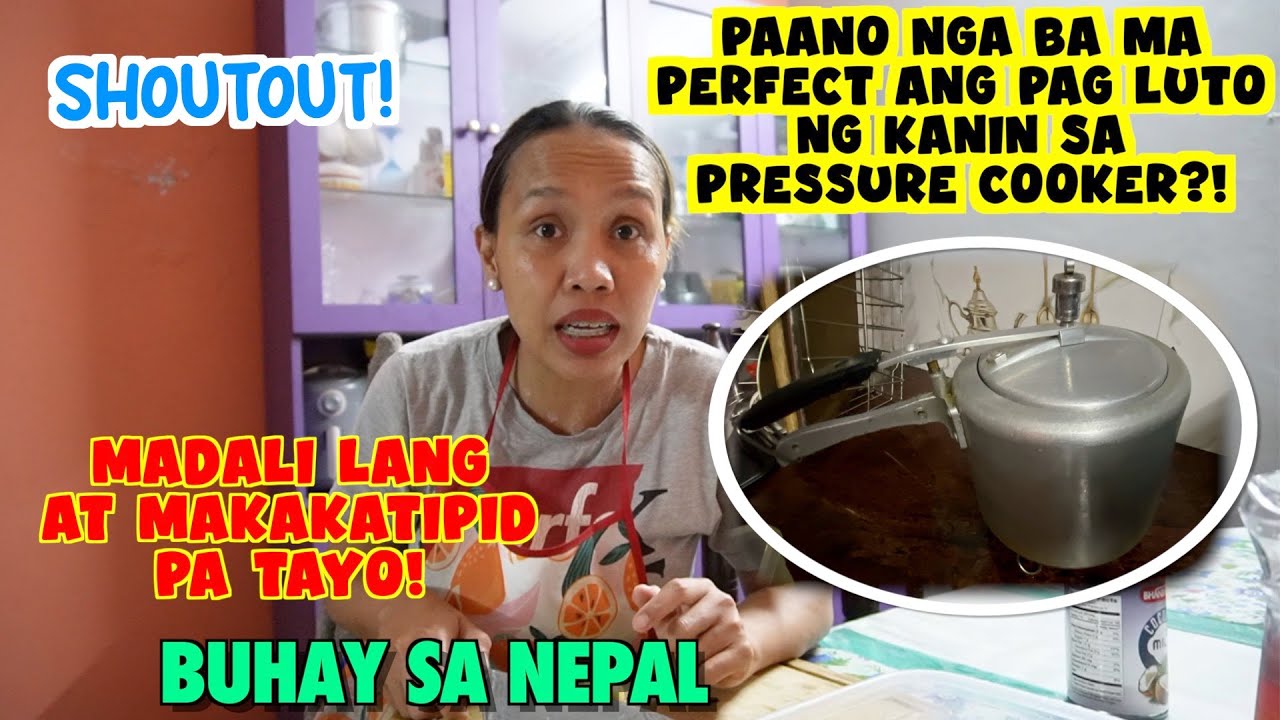 PAANO MA PERFECT ANG PAG LUTO NATIN NG RICE SA PRESSURE COOKER ...