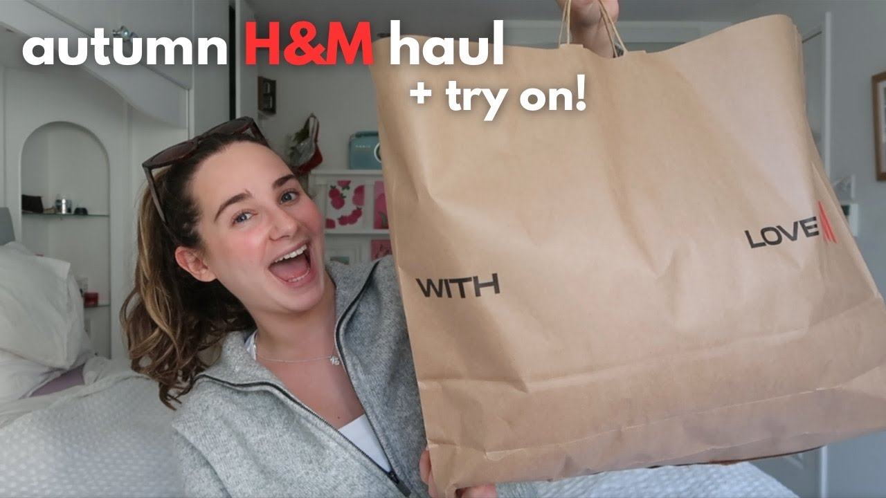 AUTUMN H&M TRY ON HAUL SEPTEMBER!! VERY RELATABLE EDITION 🍂 - YouTube