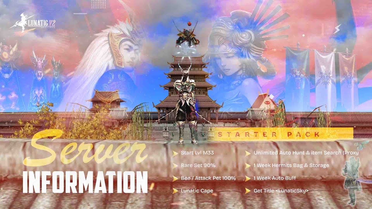 New Server 12sky2 ( LunaticV2 ) | #live - YouTube