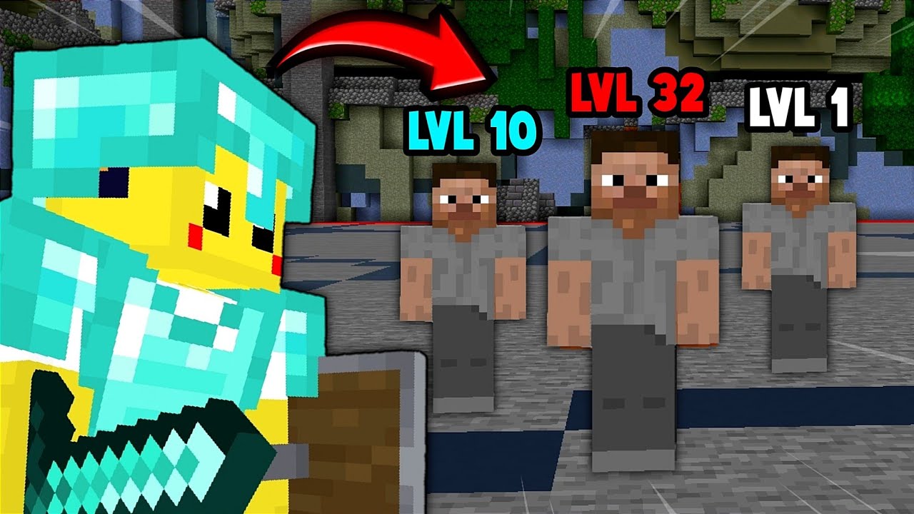 PRACTICO PVP con BOTS en MINECRAFT pero... - YouTube