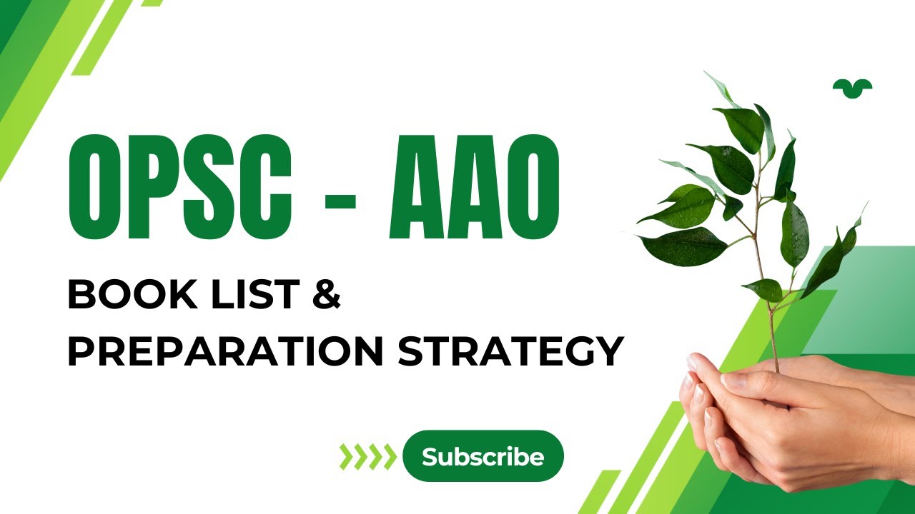 Book lists and Preparation strategy for OPSC AAO | General Agriculture ...