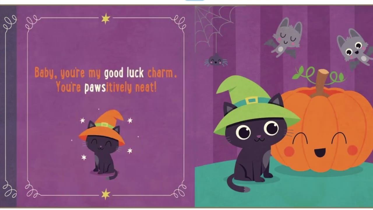 "Happy Meow-Loween Little Pumpkin" Halloween Fall Children's Book Story ...