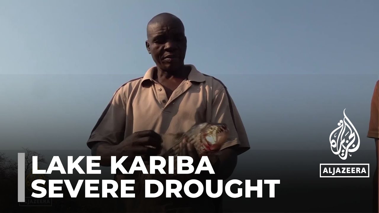 Lake Kariba's drying waters: People in Zimbabwe affected by severe ...