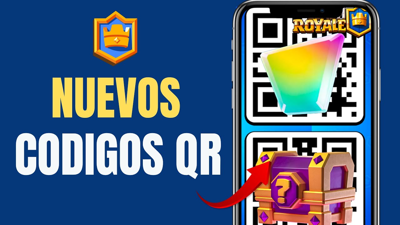 URGENTE! TODOS LOS NUEVOS CODIGOS QR GRATIS DE CLASH ROYALE!! - YouTube