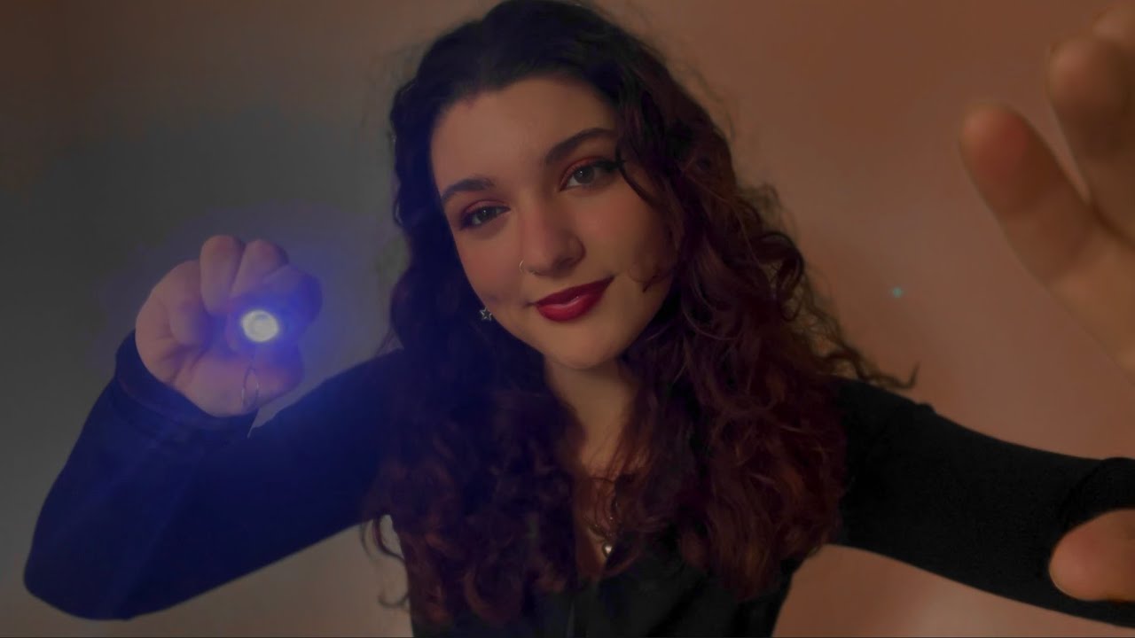 ASMR ☆ Light triggers for sleep | follow my instructions, visual light ...