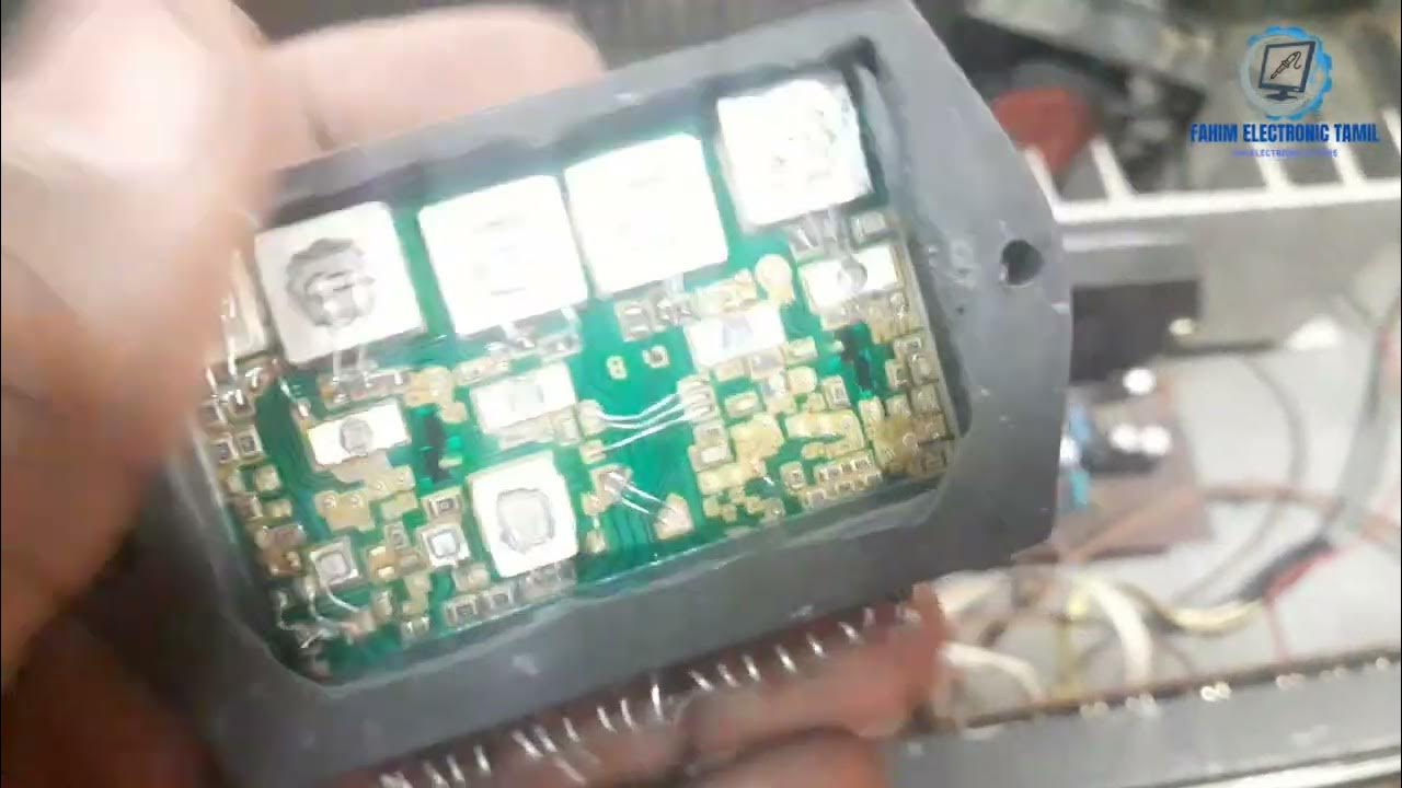STK IC repair Power amplifier STK ic Fahim Electronic Tamil. - YouTube