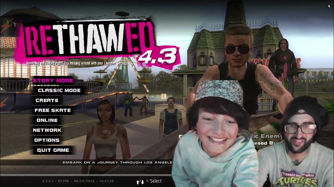 THPS ReThawed 4.3 CHARACTER MODS - YouTube