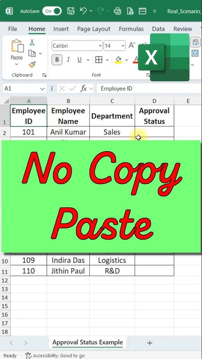 Excel Magic Trick Repeat Data Without Typing #ExcelMagic #ExcelTips #ExcelShortcuts # ...