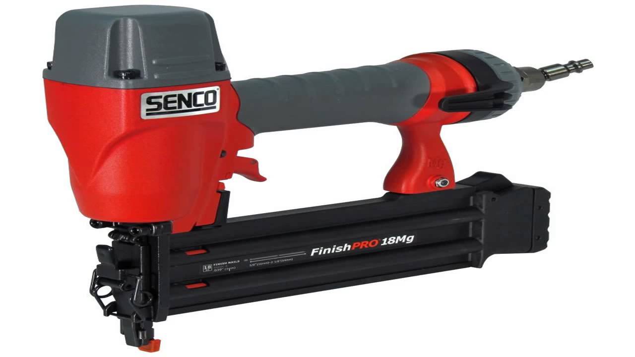 SENCO FinishPro 18MG 2 18 18 Gauge Brad Nailer ProSeries - YouTube