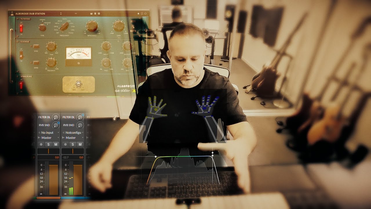 Handsfree Control of the Mix with the Leap Motion 2 & @bitwig & Glover ...