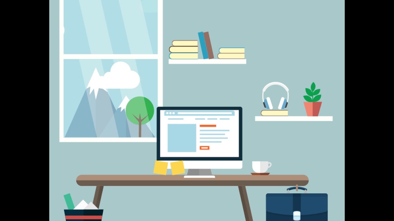 motion graphic / Office / After Effects - YouTube