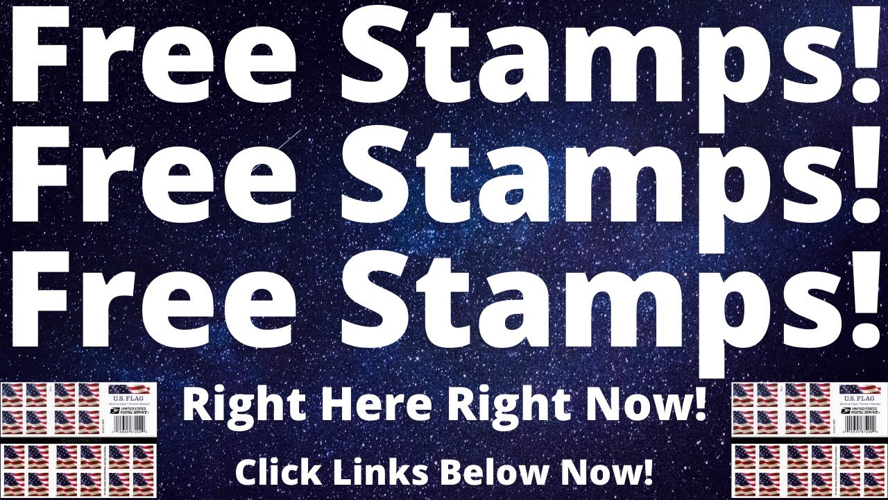 Free Postage Stamps Get Them Here! - YouTube