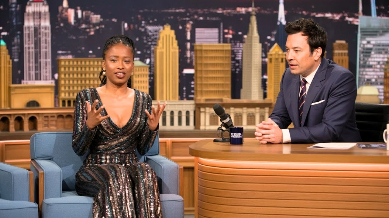 Jimmy Fallon STOPS Show When Amanda Gorman Reveals Her Speech ...
