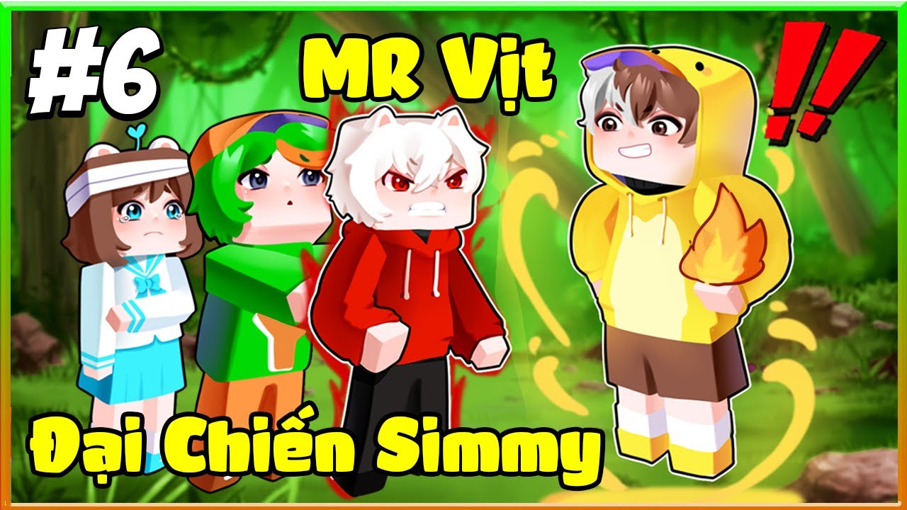 Thành Phố Yomost Tập 6: Mr Vịt Đại Chiến Simmy | Phim Minecraft Hero ...