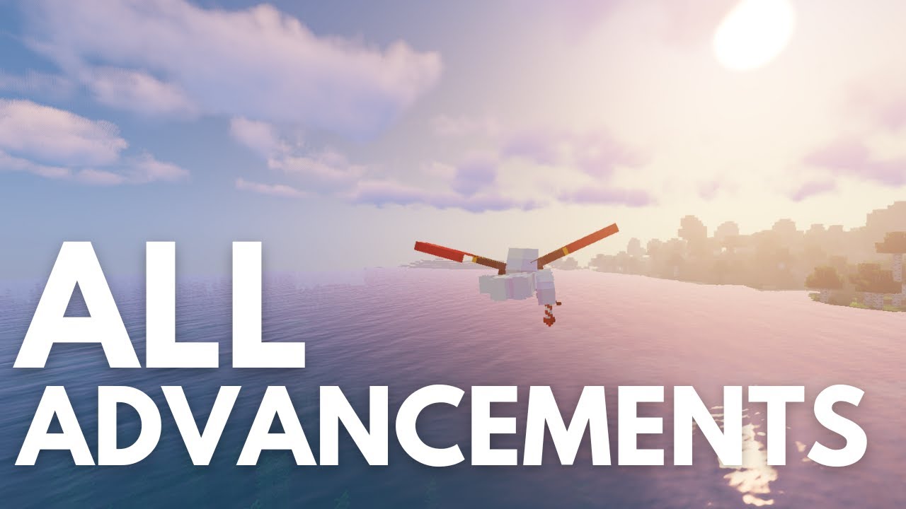 Minecraft All Advancements - Practice (Day 4) - YouTube