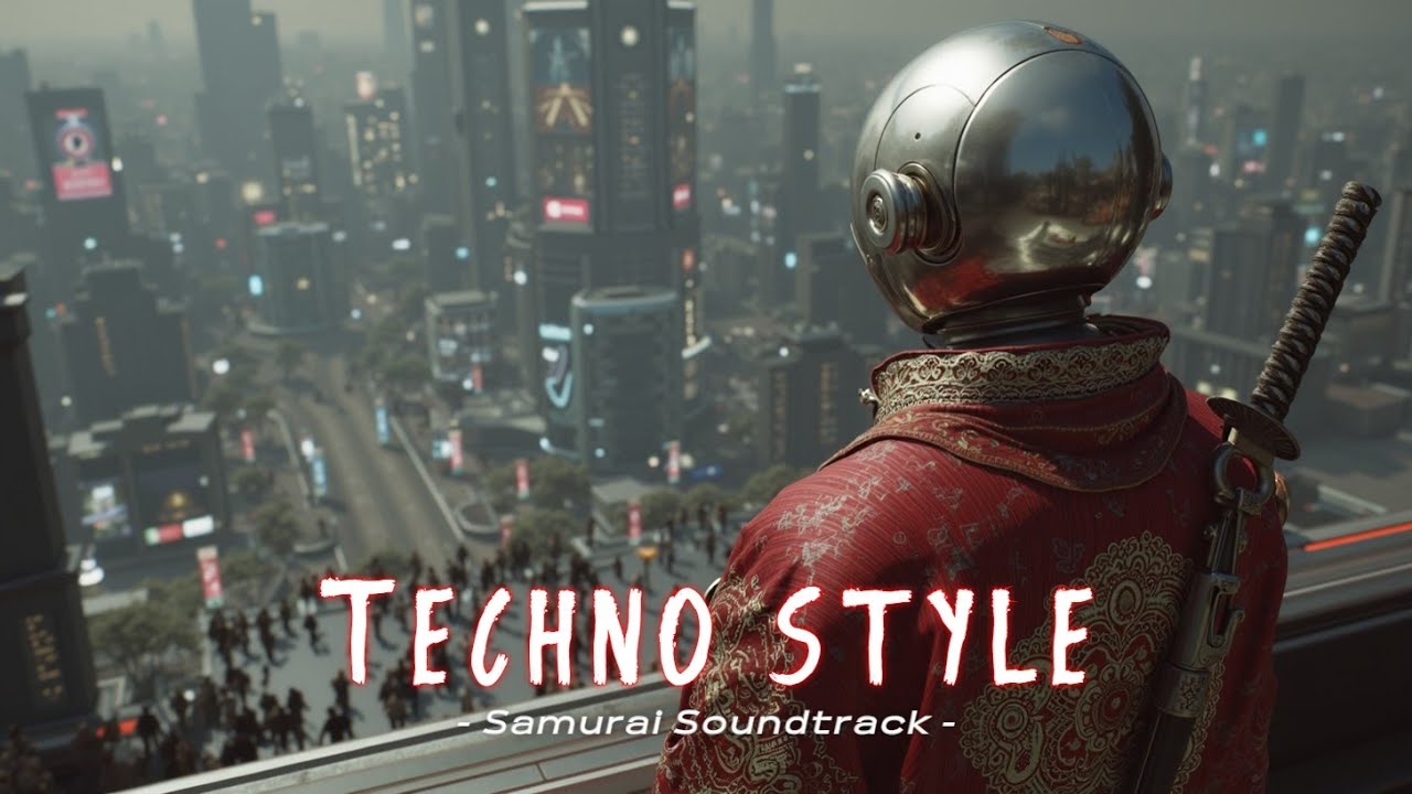 Dark Techno Samurai Music ~ Immersive Cyberpunk Energy for ...