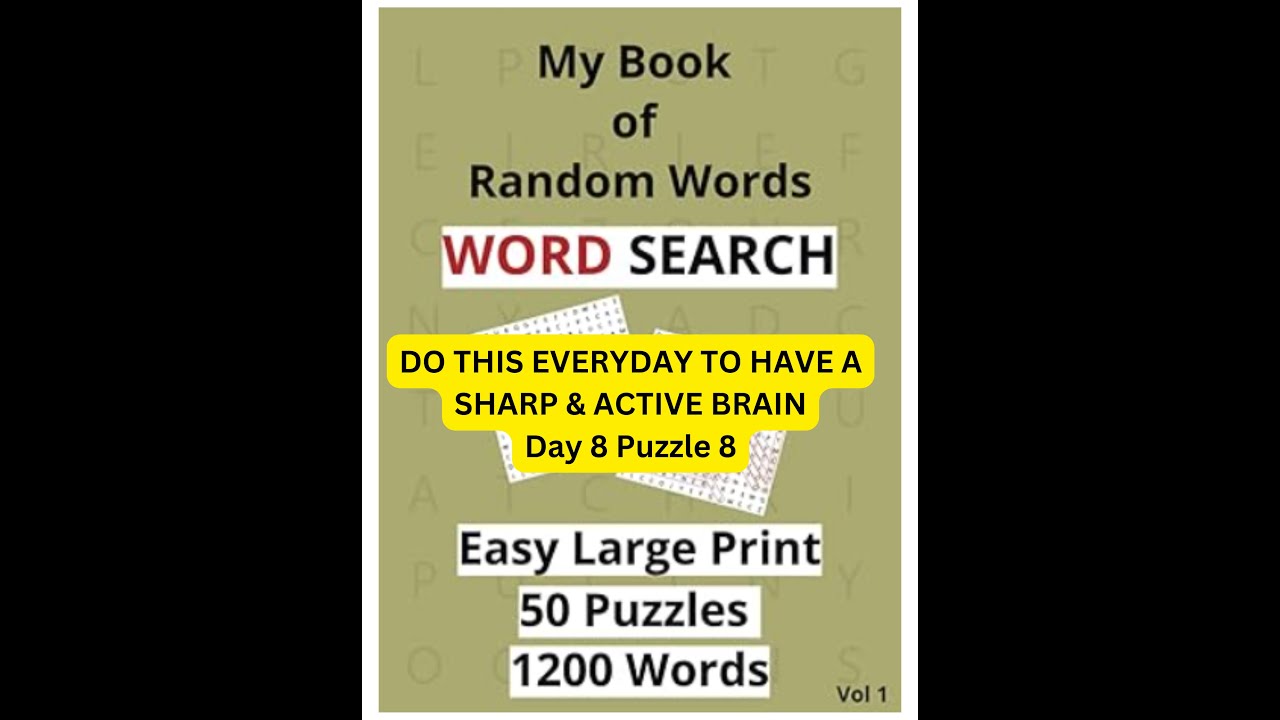 What I do to stay sharp Daily workout for the brain Day 8 Puzzle 8 ...