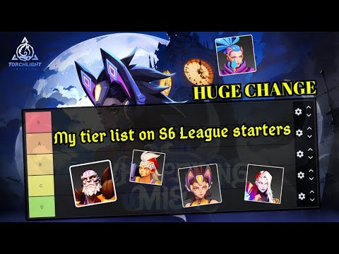 Torchlight Infinite S6 | My Tier List on S6 League Starter - YouTube