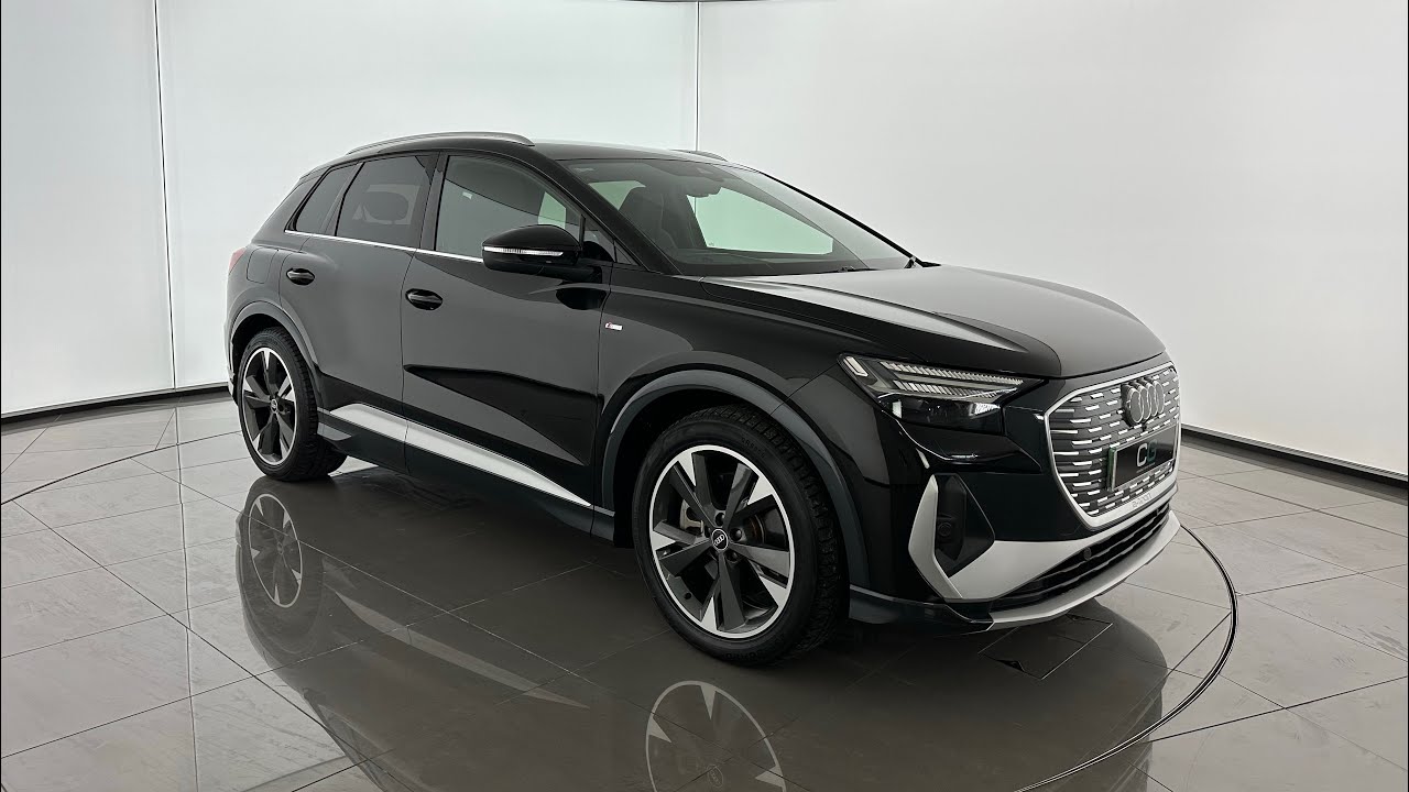 Black | Audi Q4 | Etron 40 | Launch Edition - YouTube