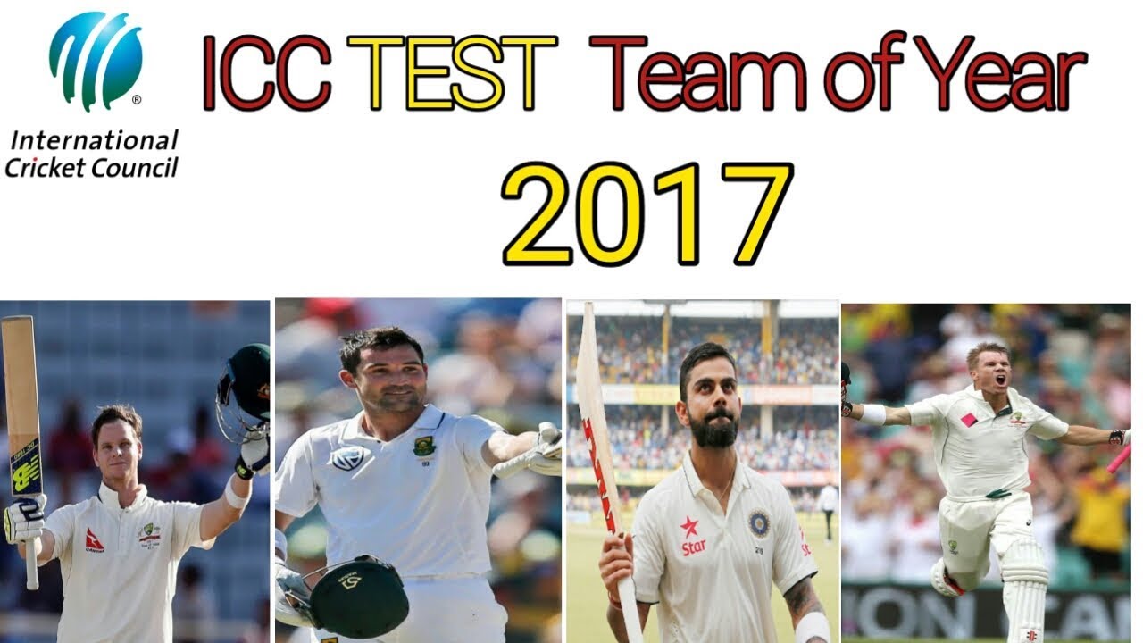 ICC TEST Team Of The Year 2017 | Virat Kohli | David Warner | Stave ...