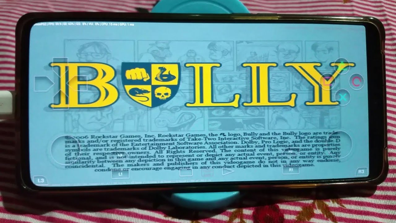 Bully Damon PS2 Pro v4.1.1 64bit Gameplay & best Setting - YouTube