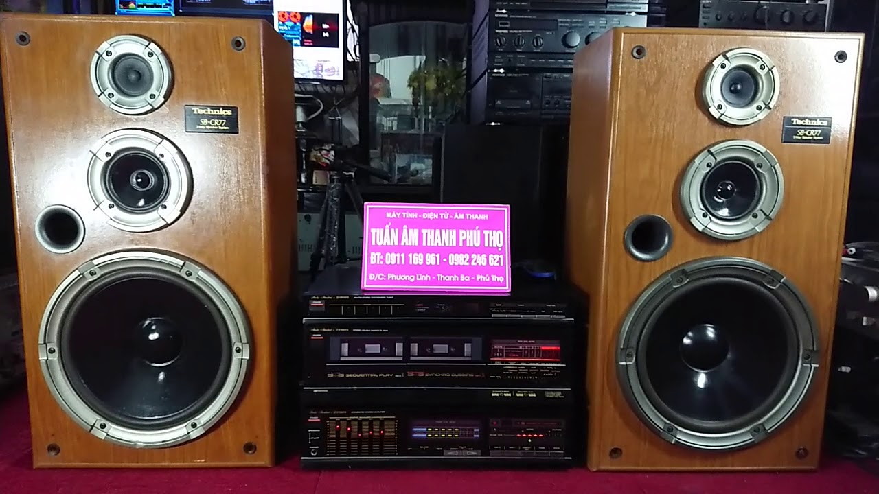 Đã bán TECHNICS SB-CR77 GIÁ 5.900 LH 0911169961-0982246621 - YouTube