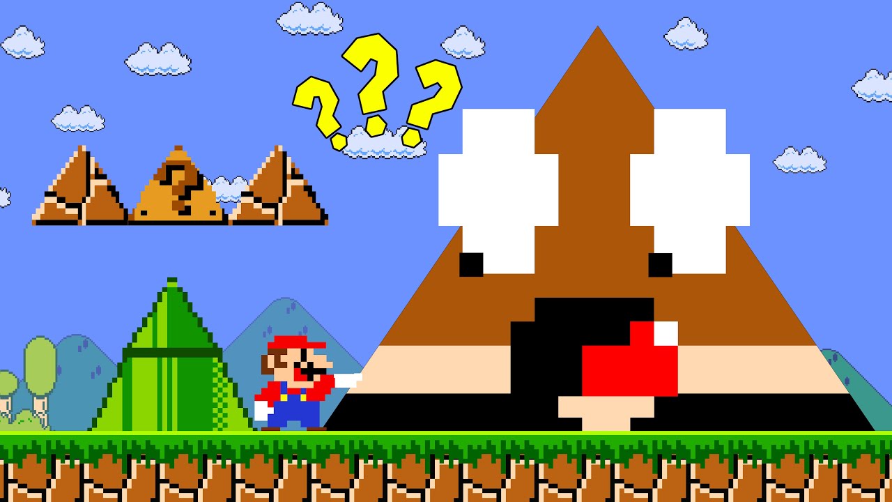 MARIO WONDER! What If Mario with Luigi touches Everything Turns intoto ...