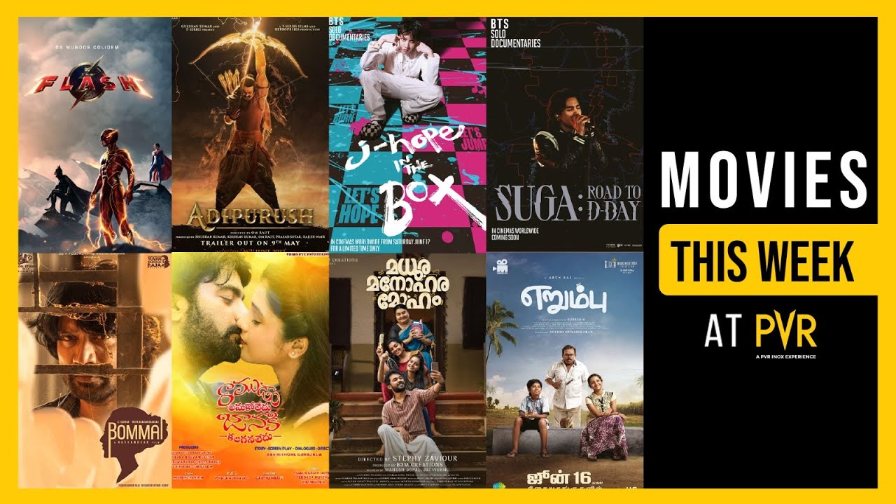 MOVIES THIS WEEK AT PVR - JUNE 18, 2023 - YouTube