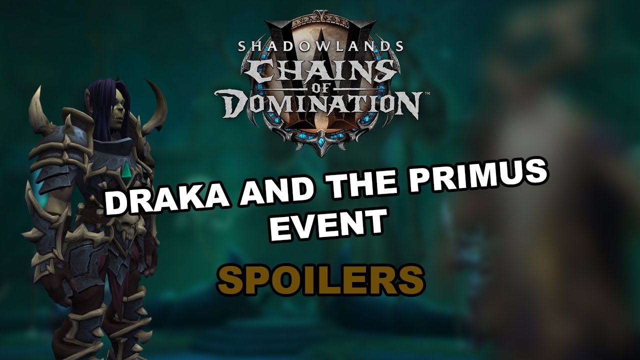 World of Warcraft Shadowlands Chains of Domination PTR 9.1.0.38394 ...