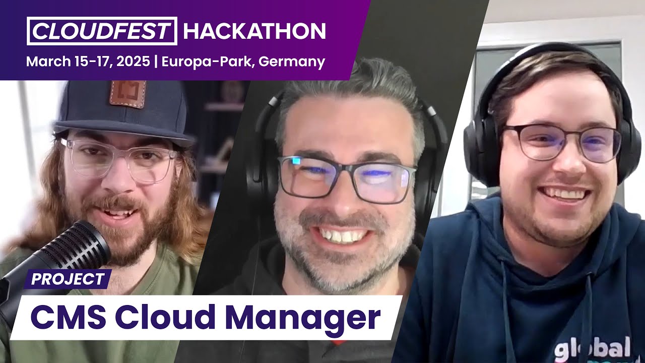 "CMS Cloud Manager" - CloudFest Hackathon 2025 Project Preview - YouTube