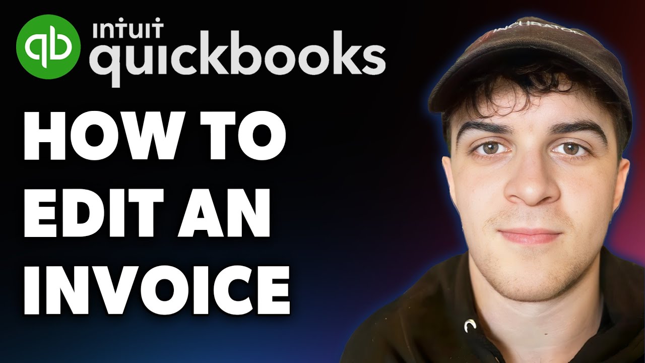 How to Edit an Invoice in Quickbooks Online (Full 2025 Guide) - YouTube
