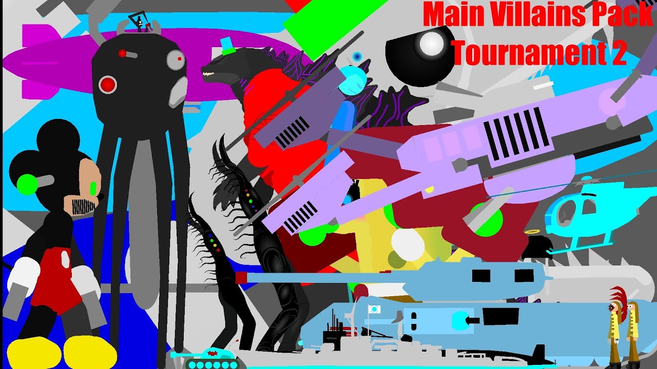 Main Villains Pack Tournament 2 | Stick Nodes Animation - YouTube
