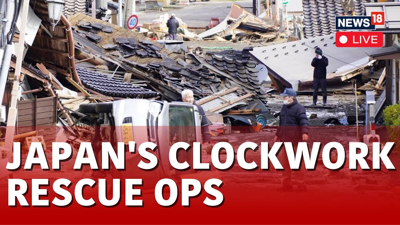 Japan Earthquake 2024 LIVE Updates | Japanese Return To Ruins | Death ...
