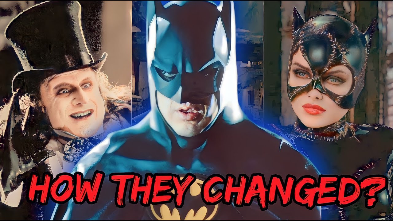 BATMAN RETURNS (1992) Cast ⭐️ Then And Now (2023) - YouTube